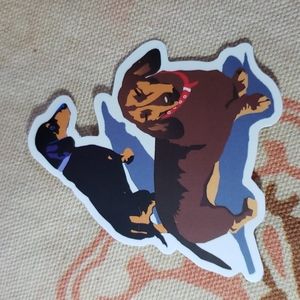 Office | J1 Dachshund Stickers Dof Stickers | Poshmark